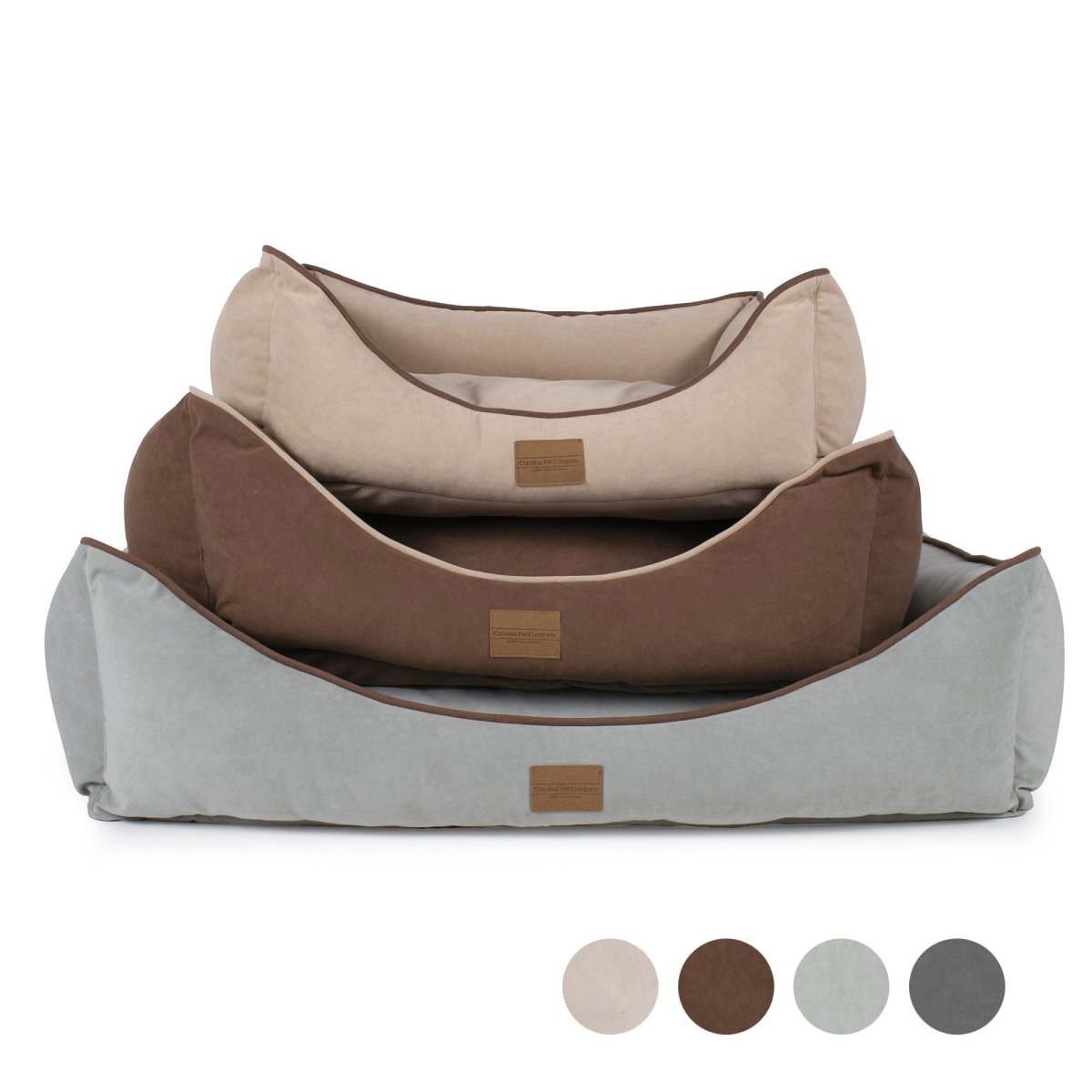 Microfiber Kuddle Lounge Comfort Dog Bed – Carolina Pet Co.